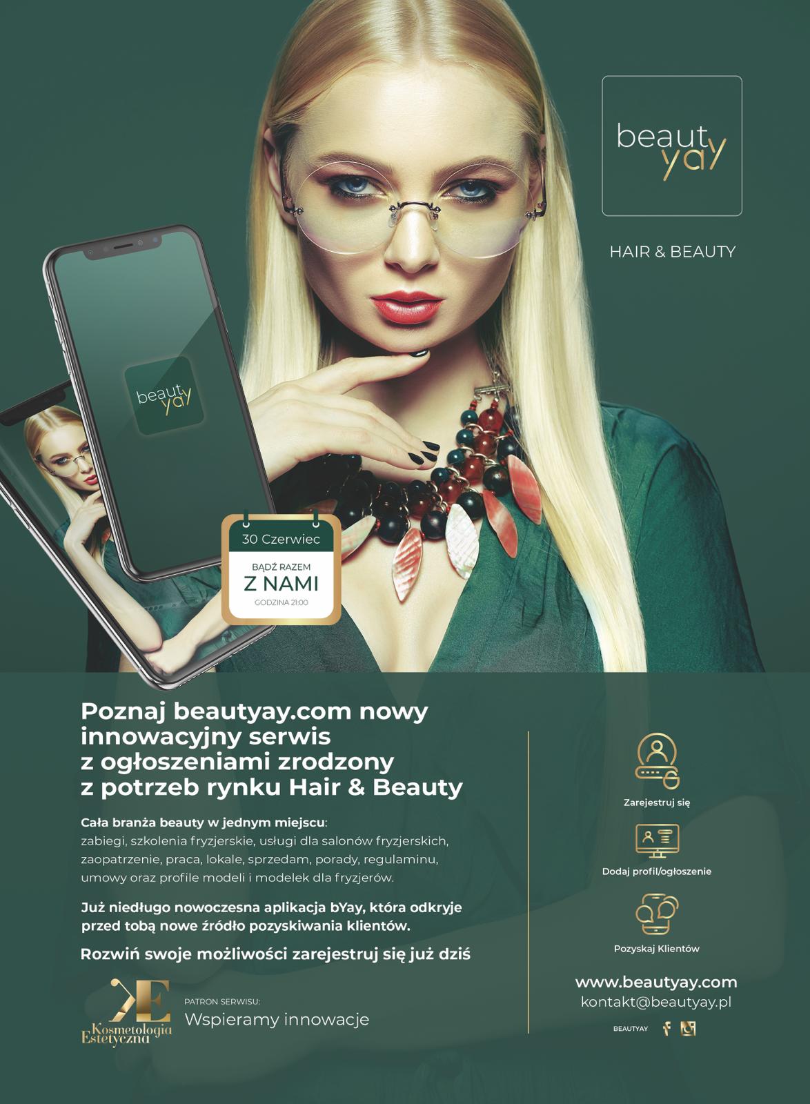 BeautYay - innowacyjna platforma wchodzi na polski rynek! - Kurier Fryzjerski