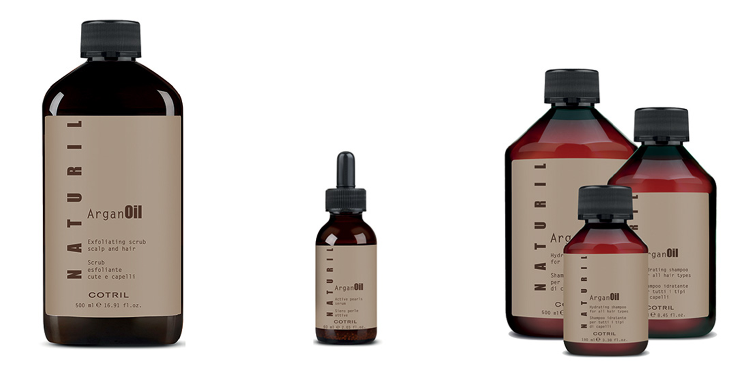 Cotril przedstawia linię NATURIL ARGAN OIL - Kurier Fryzjerski